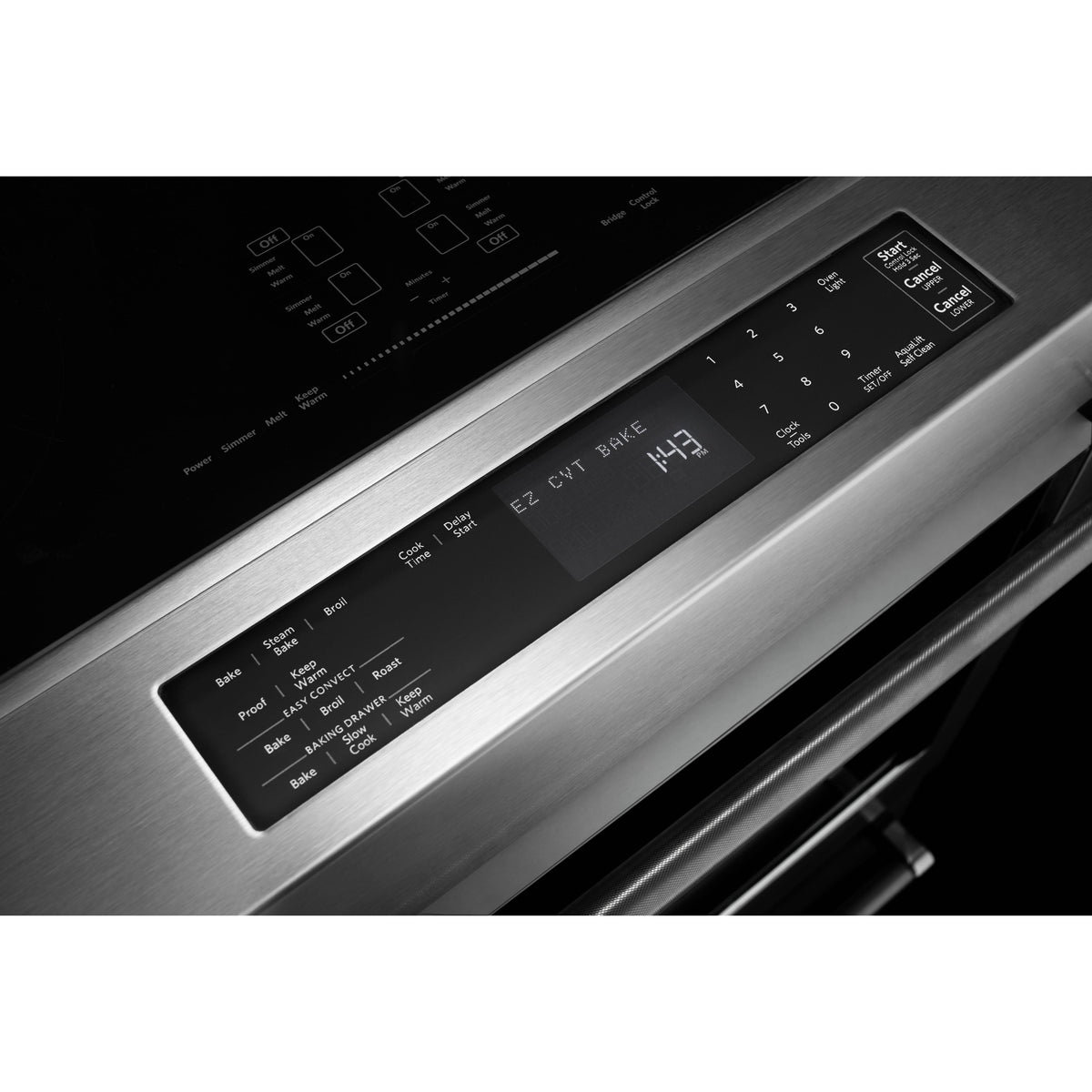 KitchenAid 30 inch Slide In Induction Range KSIB900ESS