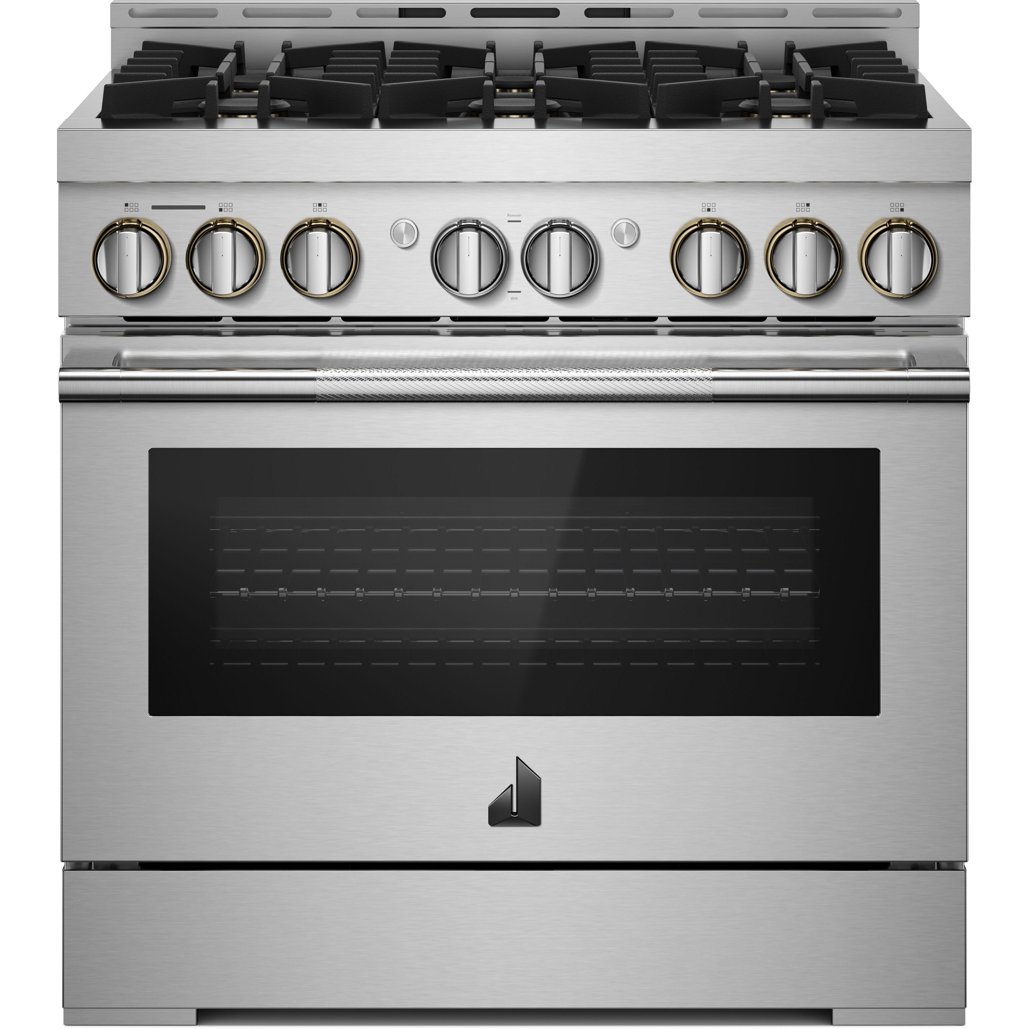 JennAir Cuisinière professionnelle à gaz Rise de 36 po JGRP436HL
