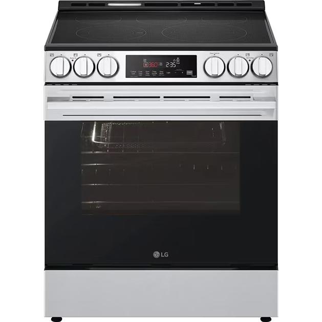 LG 30-inch Smart Electric Slide-In Range with Air Fry LSEL6333XE
